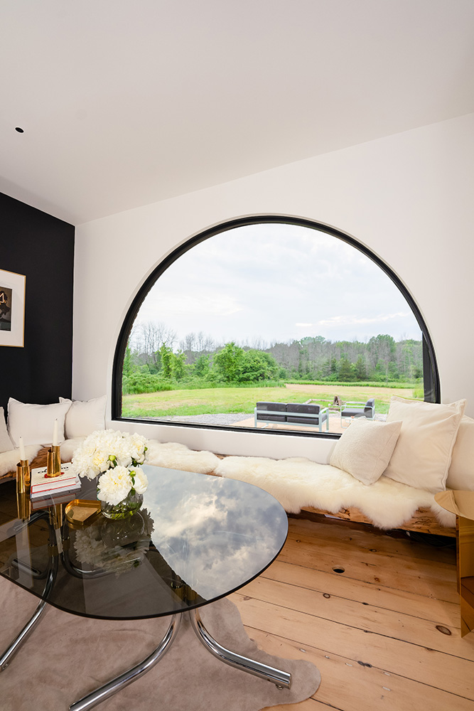 Metal-Clad Wood Half-Round Window for Country Views | Fieldstone ...
