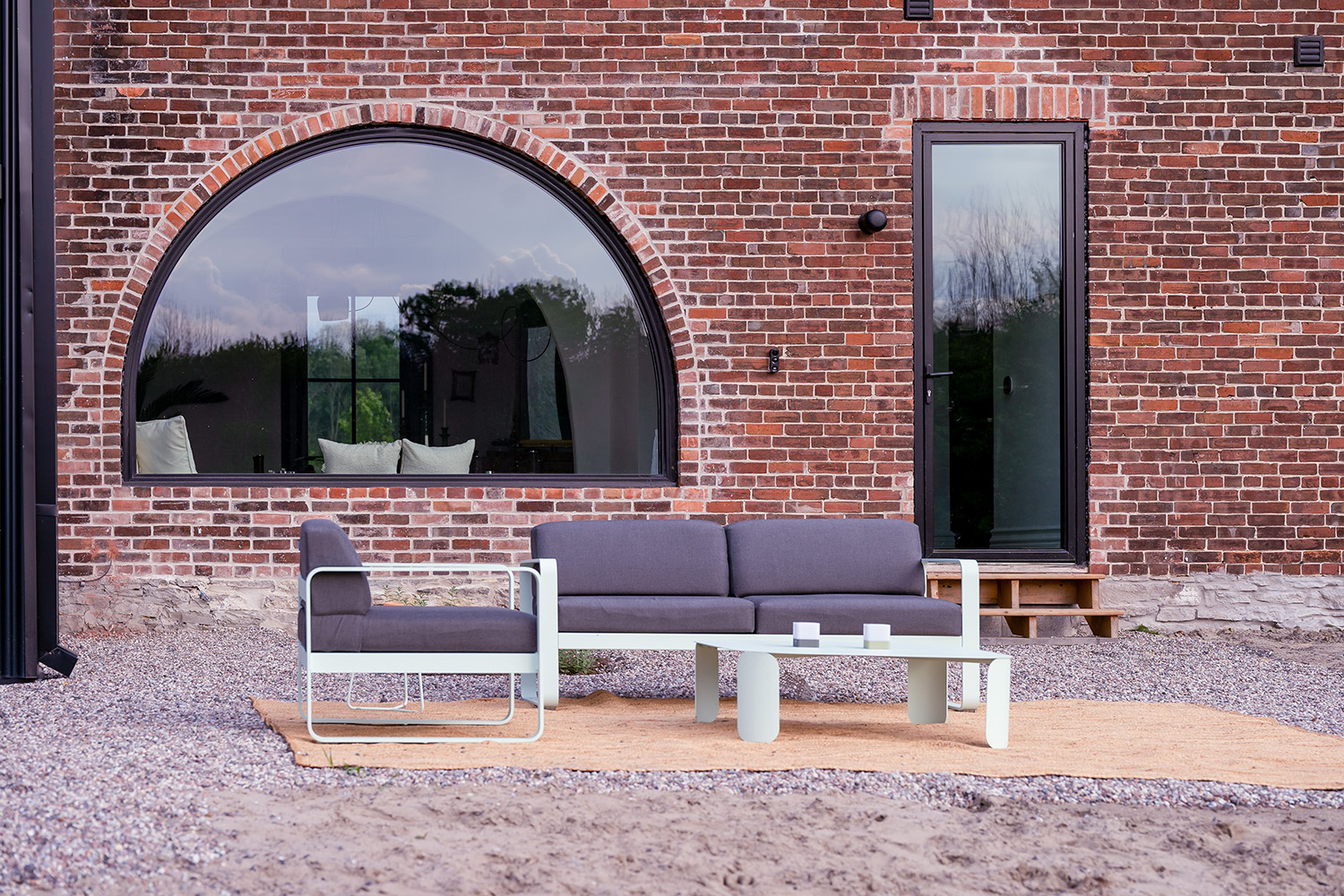 Metal-Clad Wood Half-Round Window for Country Views | Fieldstone ...